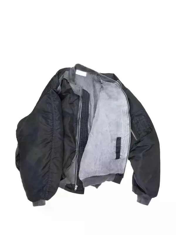 ALEXANDER DIGENOVA Cutout Bomber Jacket