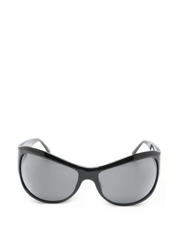 Chimi Lilah Oval-frame Sunglasses - Black