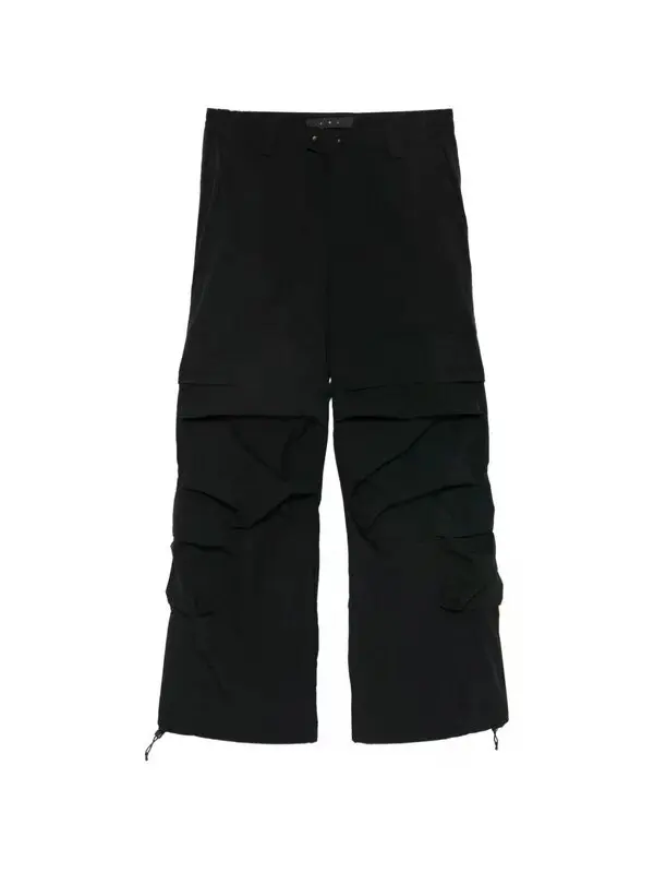 JG1 Belt Loops Cargo Pants - Black