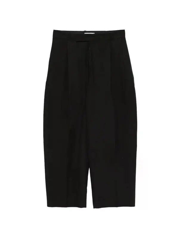 Studio Nicholson Pleated Trousers - Black
