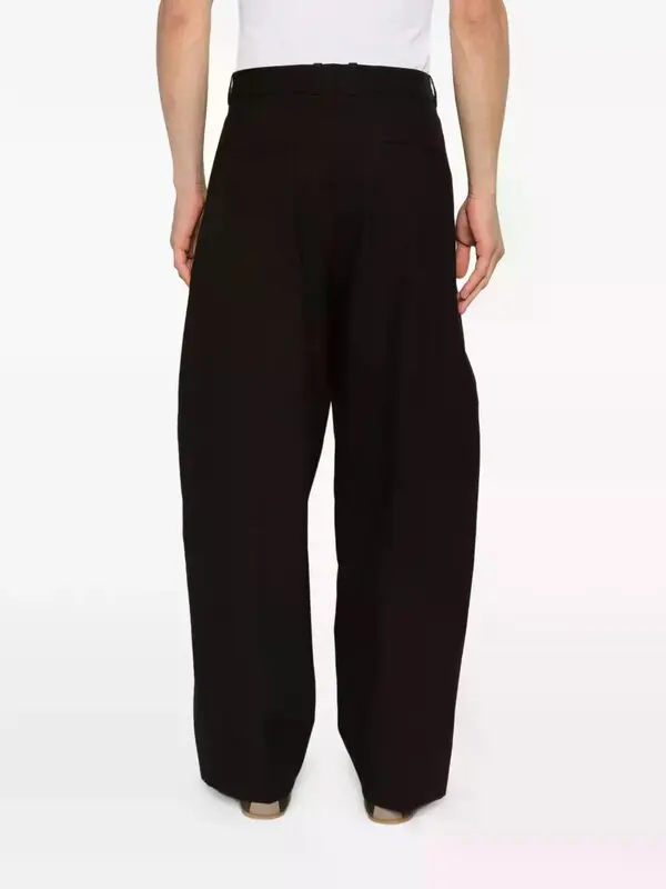 Studio Nicholson Pleated Trousers - Black
