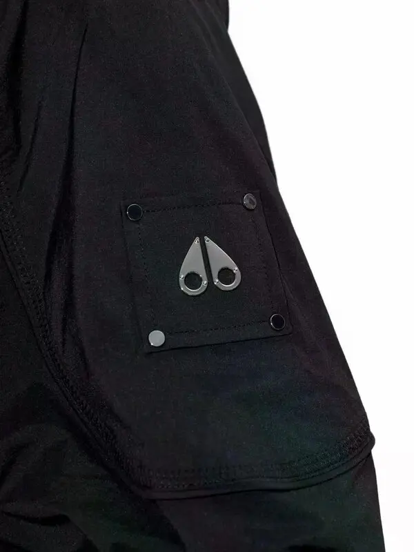 Moose Knuckles Logo-plaque Bomber Jacket