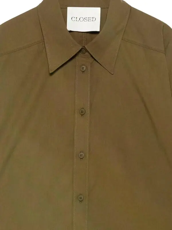 Closed Buttoned Shirt - Green