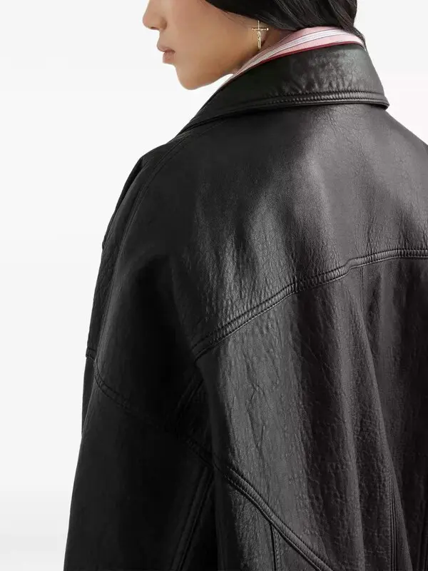Dolce & Gabbana Zip-fastening Leather Jacket