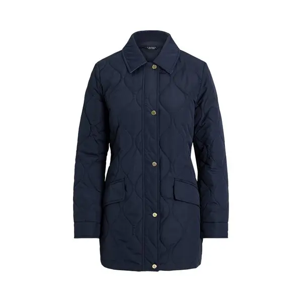 Ralph Lauren Denim Trim Quilted Barn Jacket