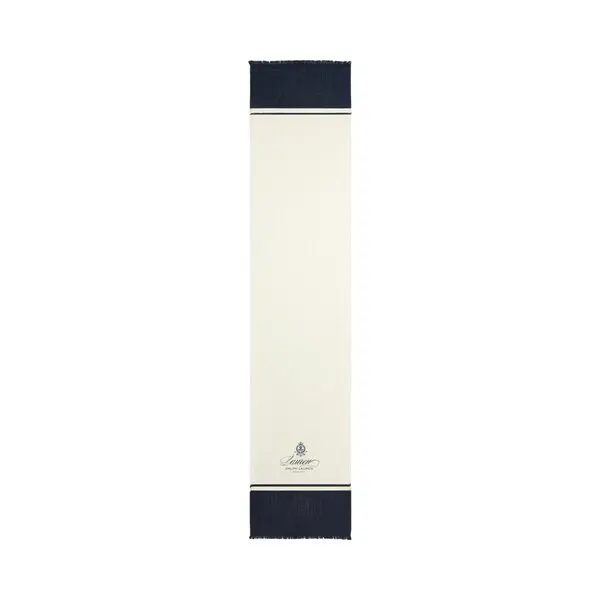 Ralph Lauren Two-tone Crest Wool-silk Scarf
