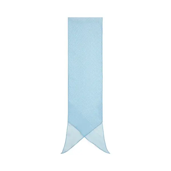 Ralph Lauren Polka-dot Silk Skinny Scarf
