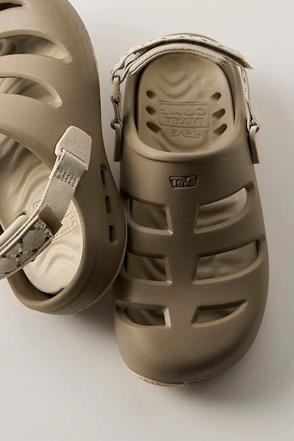 Teva Apreaqua Closed-toe Water Mules - Dune