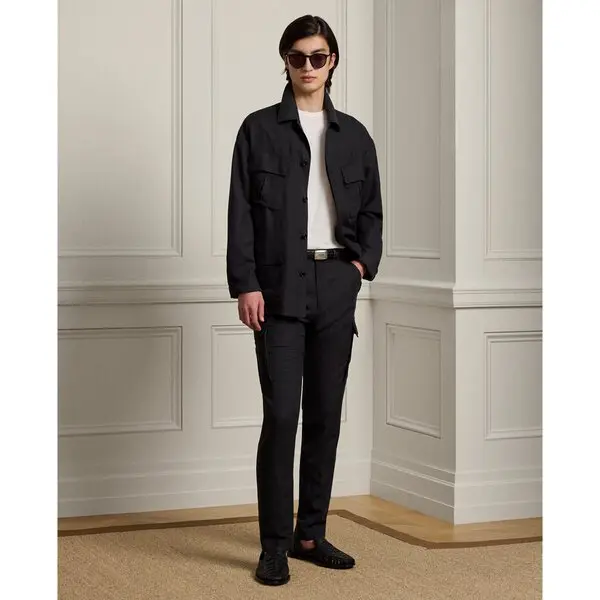Ralph Lauren Silk-linen Field Jacket