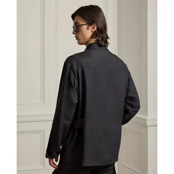 Ralph Lauren Silk-linen Field Jacket