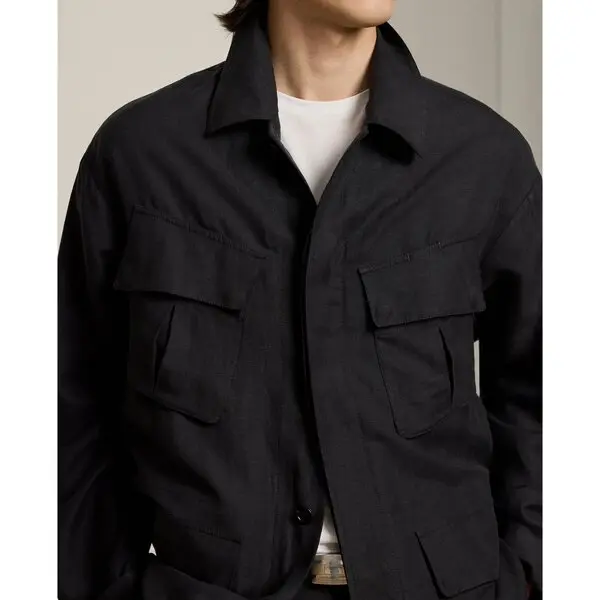 Ralph Lauren Silk-linen Field Jacket