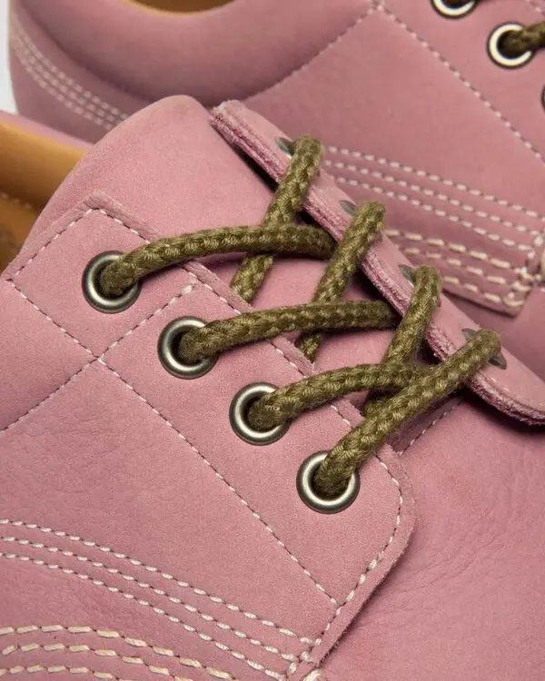 Dr. Martens Lowell Nubuck Moc Toe Shoes - Pink