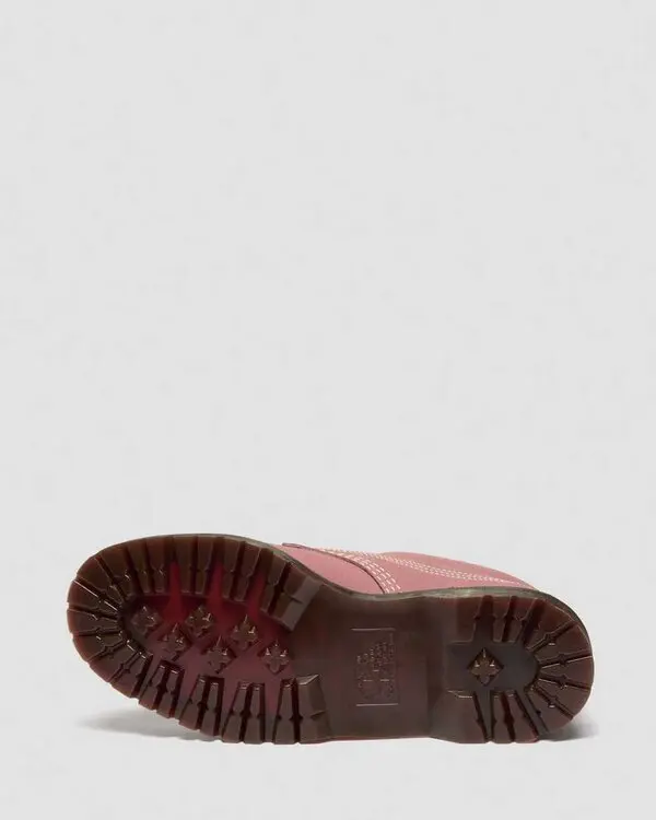 Dr. Martens Lowell Nubuck Moc Toe Shoes - Pink