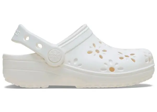 CROCS Classic Floral Cutout Clog
