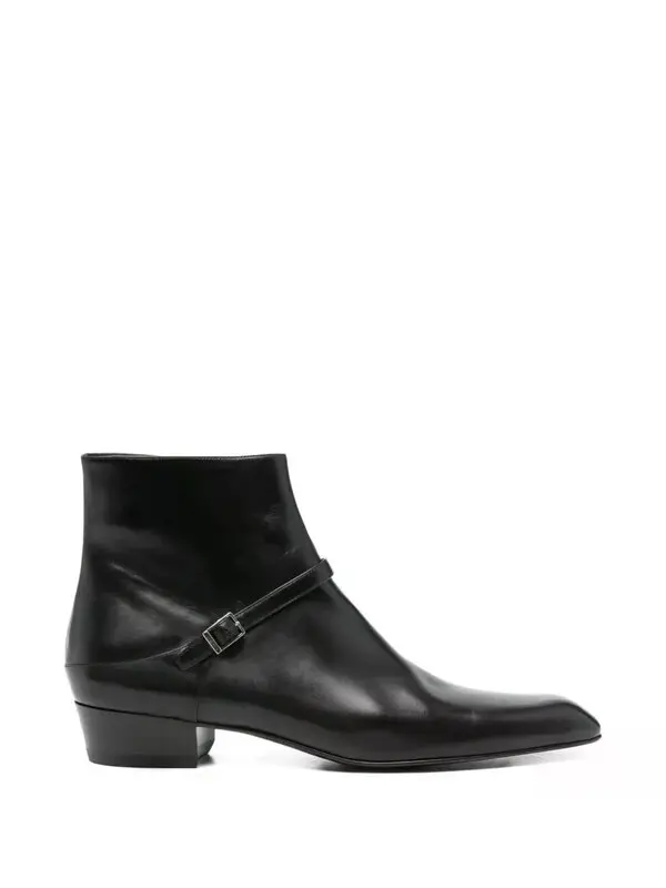 Saint Laurent Augustin Ankle Boots - Black