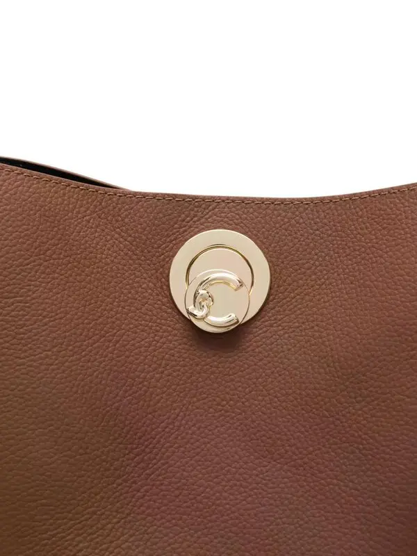 COCCINELLE Nikla Leather Shoulder Bag - Brown