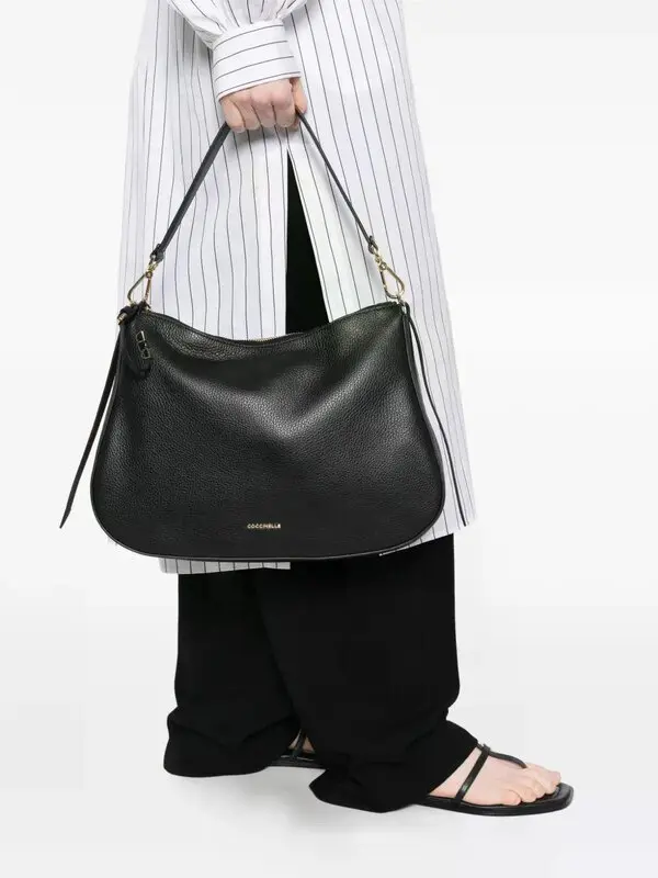 COCCINELLE Nory Medium Shoulder Bag - Black