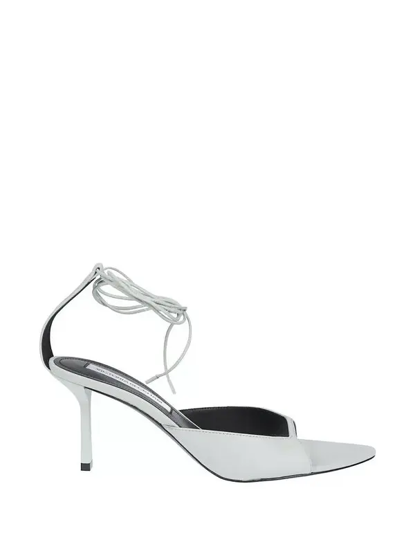 Victoria Beckham Eliza Leather Sandals - Green