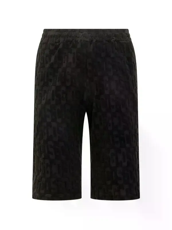 Gcds Monogram Shorts - Black
