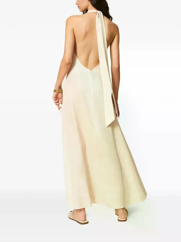 TWINSET Halterneck Tie Dress