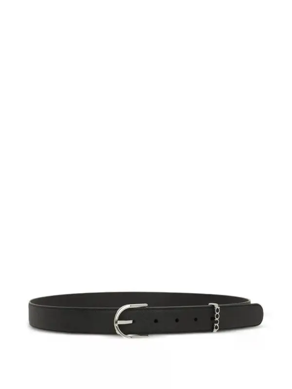 Gucci Logo-buckle Belt - Black