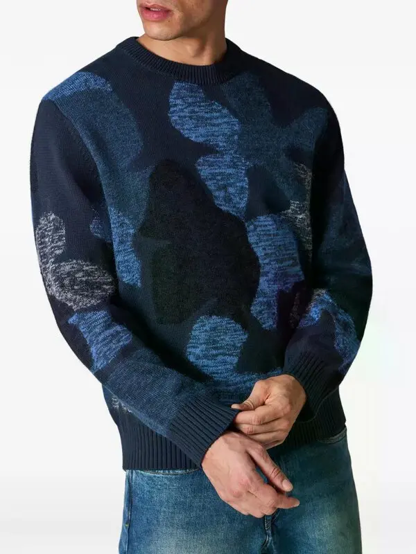 Paul Smith Camouflage Crew-neck Sweater