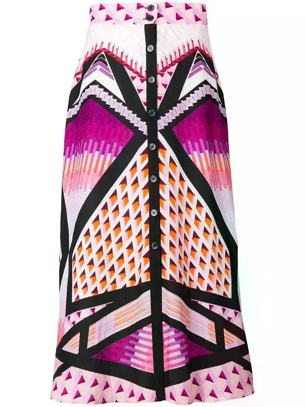 TEMPERLEY LONDON Sunrise Skirt - Lilac