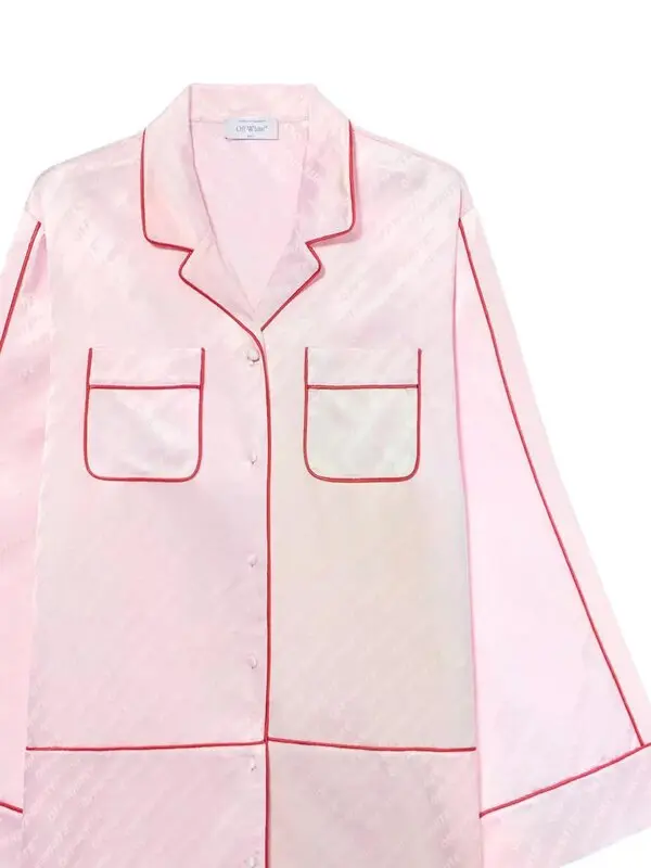 Off-White Roxy Satin Dress - Pink