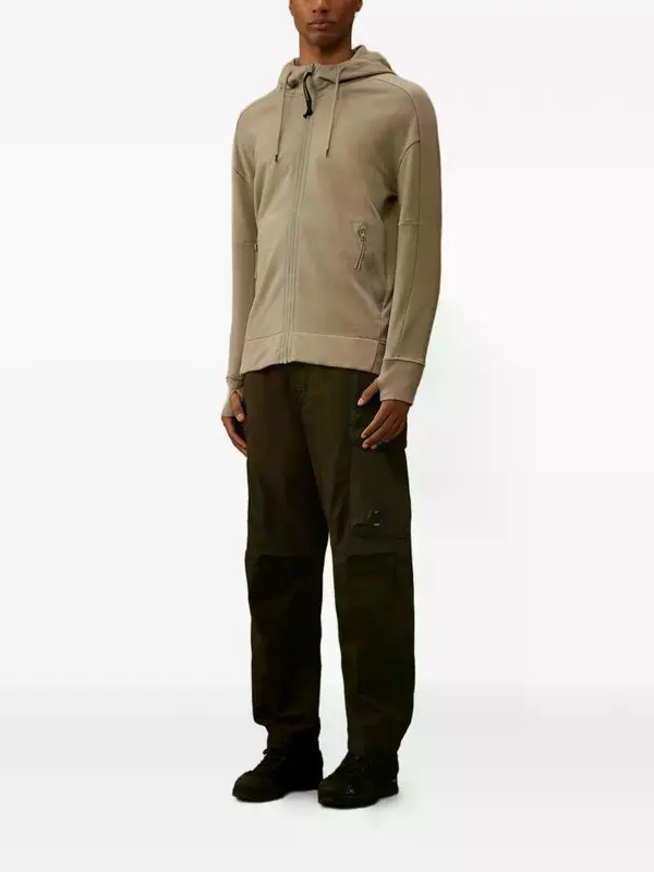 C.P. COMPANY Zip-fastening Hoodie - Grey