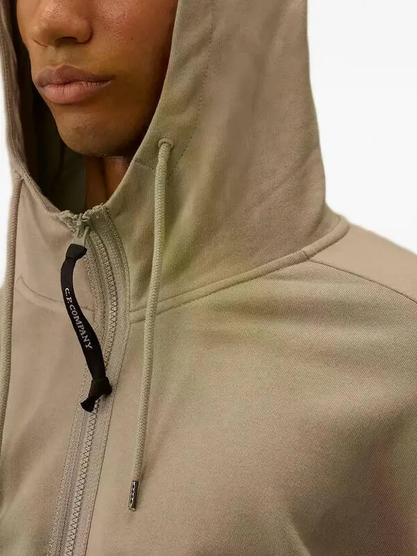 C.P. COMPANY Zip-fastening Hoodie - Grey