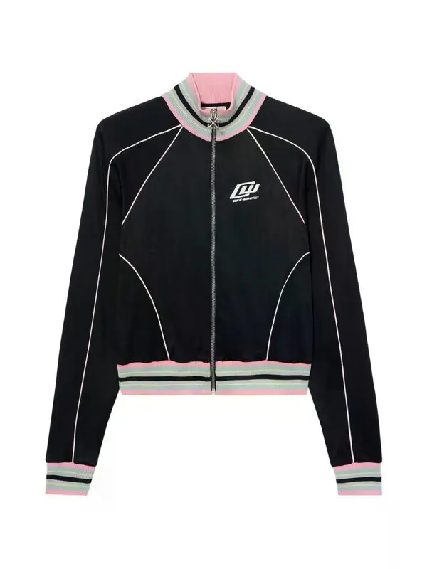 Off-White Striped Panelled Jacket