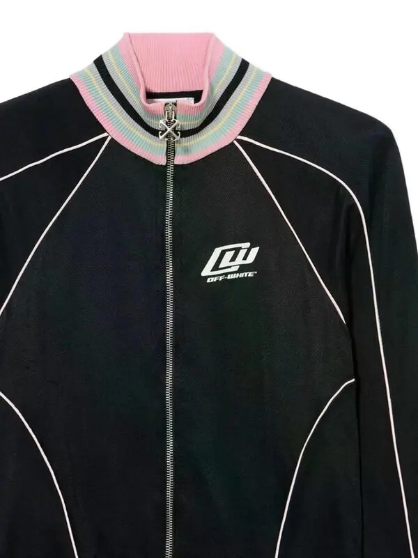 Off-White Striped Panelled Jacket