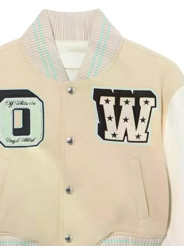 Off-White Graffiti Varsity Jacket