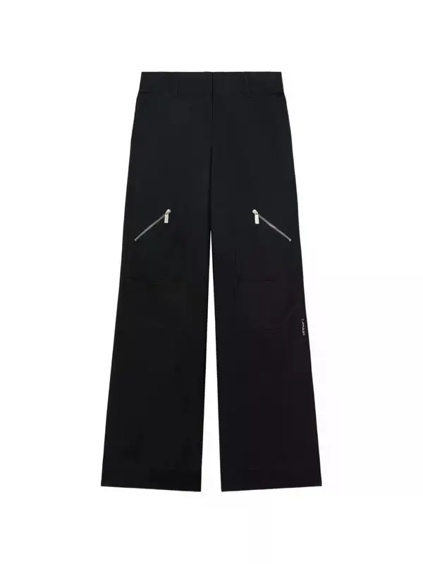 Off-White Gabardine Pocket Trousers