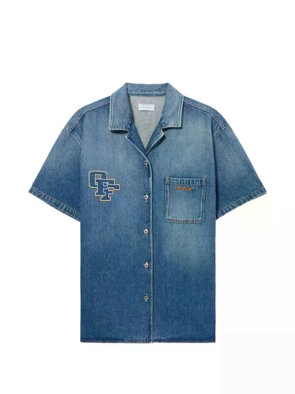 Off-White Royal-patch Denim Dress