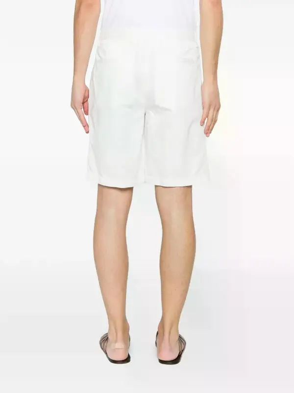 Zegna Belt-loop Shorts - White
