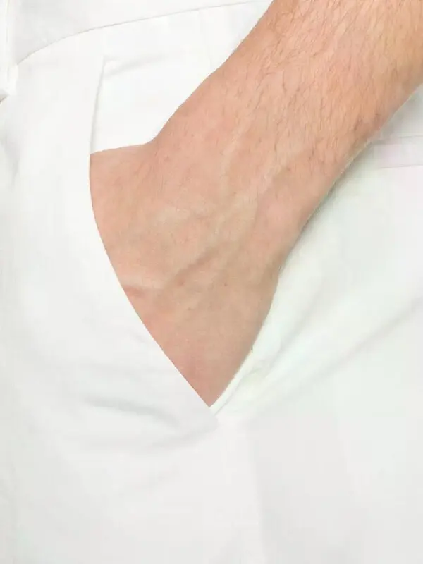 Zegna Belt-loop Shorts - White