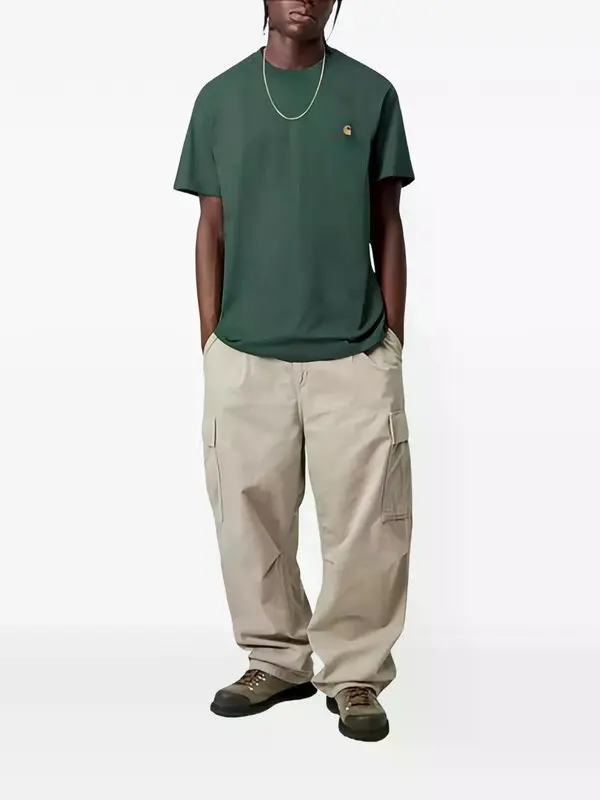 Carhartt Work In Progress American Script T-shirt - Green