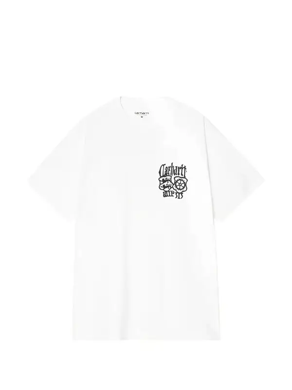 Carhartt Work In Progress Commuting Tales T-shirt - White