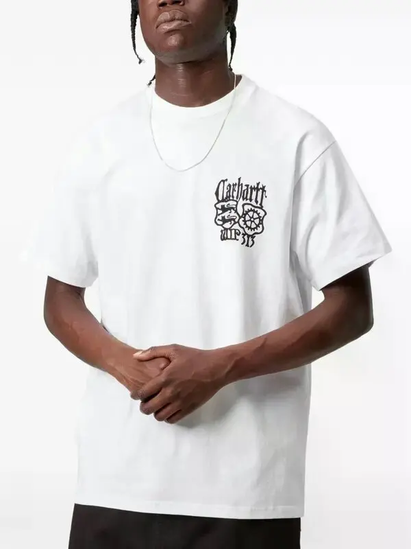 Carhartt Work In Progress Commuting Tales T-shirt - White