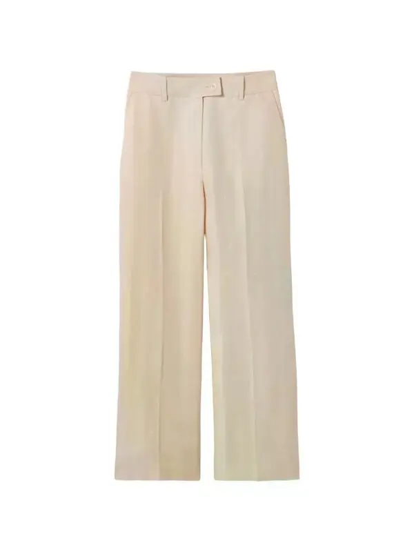 Claudie Pierlot Flared Trousers - Neutrals