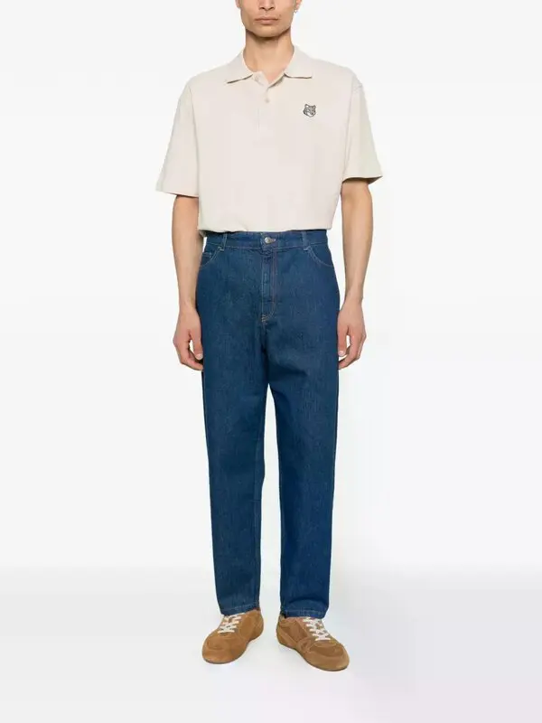 Maison Kitsuné Fox Head Polo Shirt
