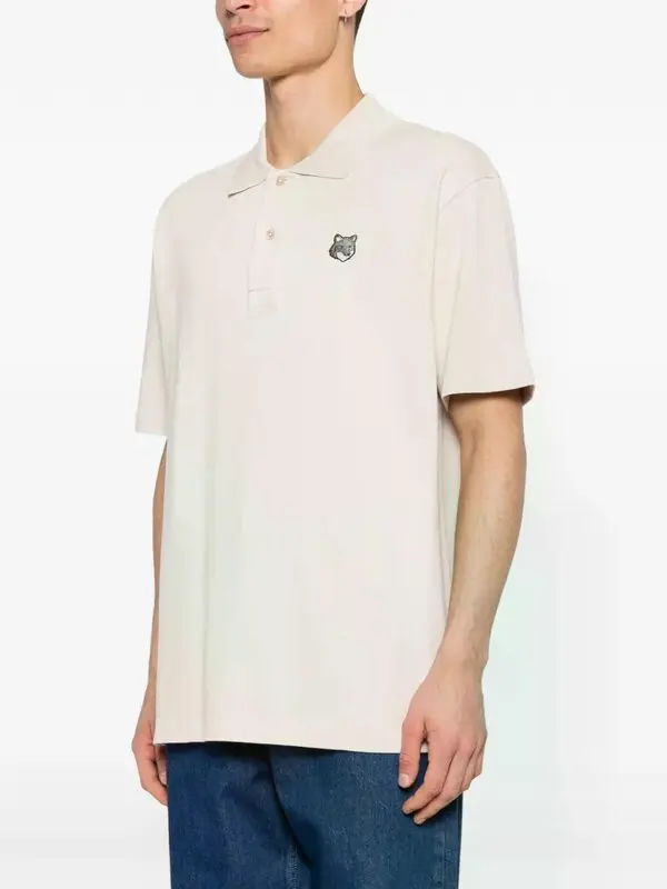 Maison Kitsuné Fox Head Polo Shirt