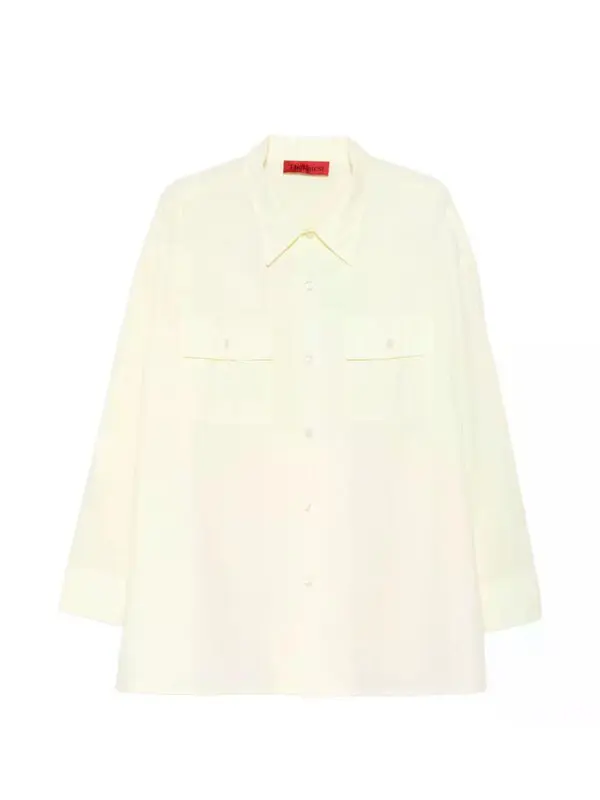 THELATEST Chest-pocket Shirt - Yellow