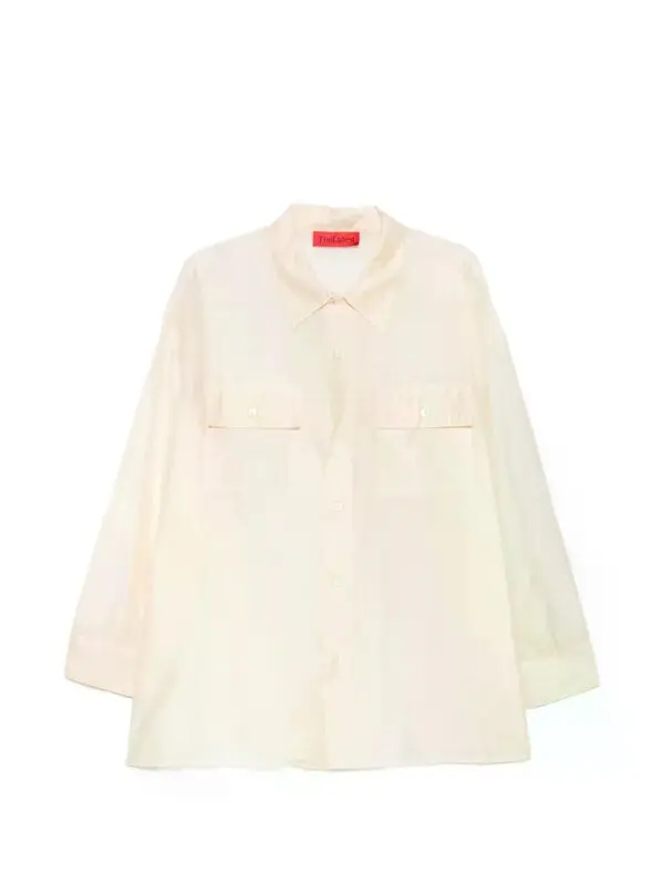 THELATEST Daria Chest-pocket Buttoned Shirt - Neutrals