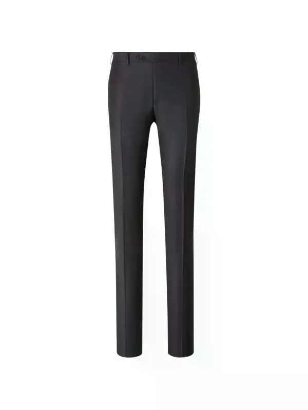 Canali Logo-detail Suit - Grey