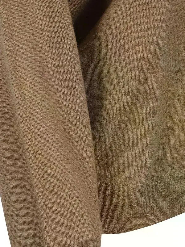 WELLNESS CASHMERE V-neck Long-sleeve Knit Sweater