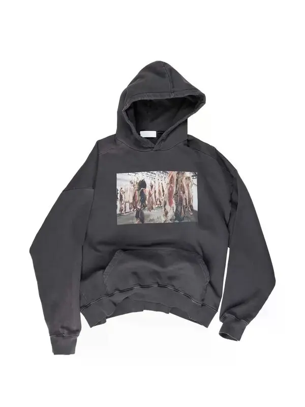 ALEXANDER DIGENOVA Graphic Print Hoodie