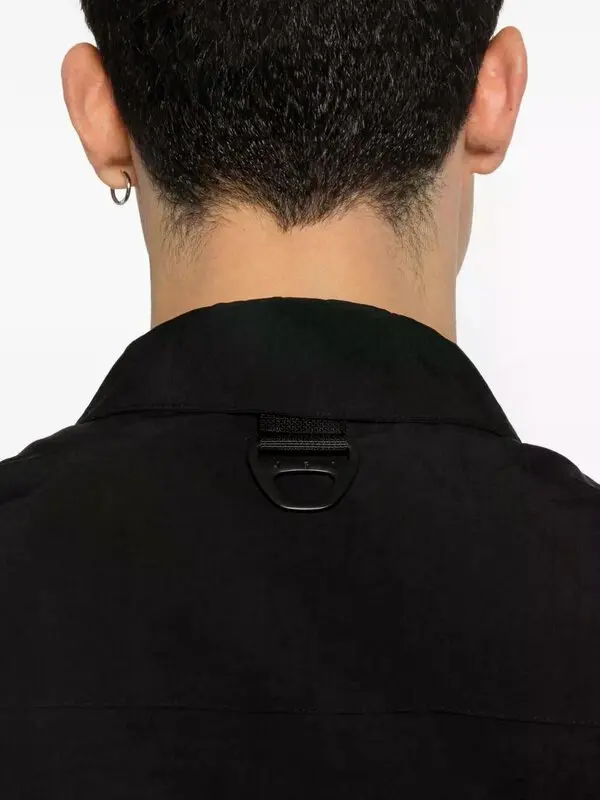 JG1 Zip-fastening Shirt Jacket - Black
