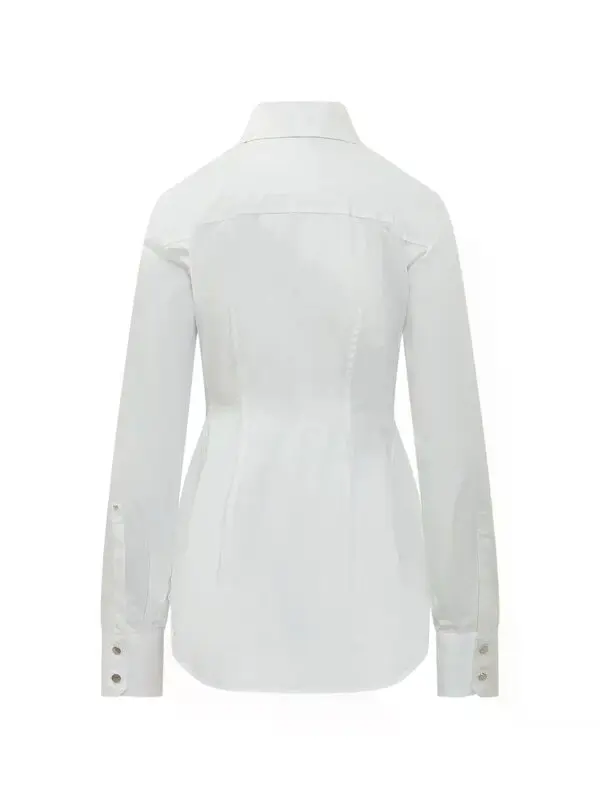 Sportmax Cotton Button Shirt - White